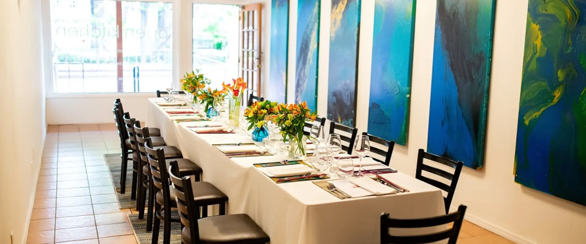 Dining Spaces & Pricing - Open Kitchen Events